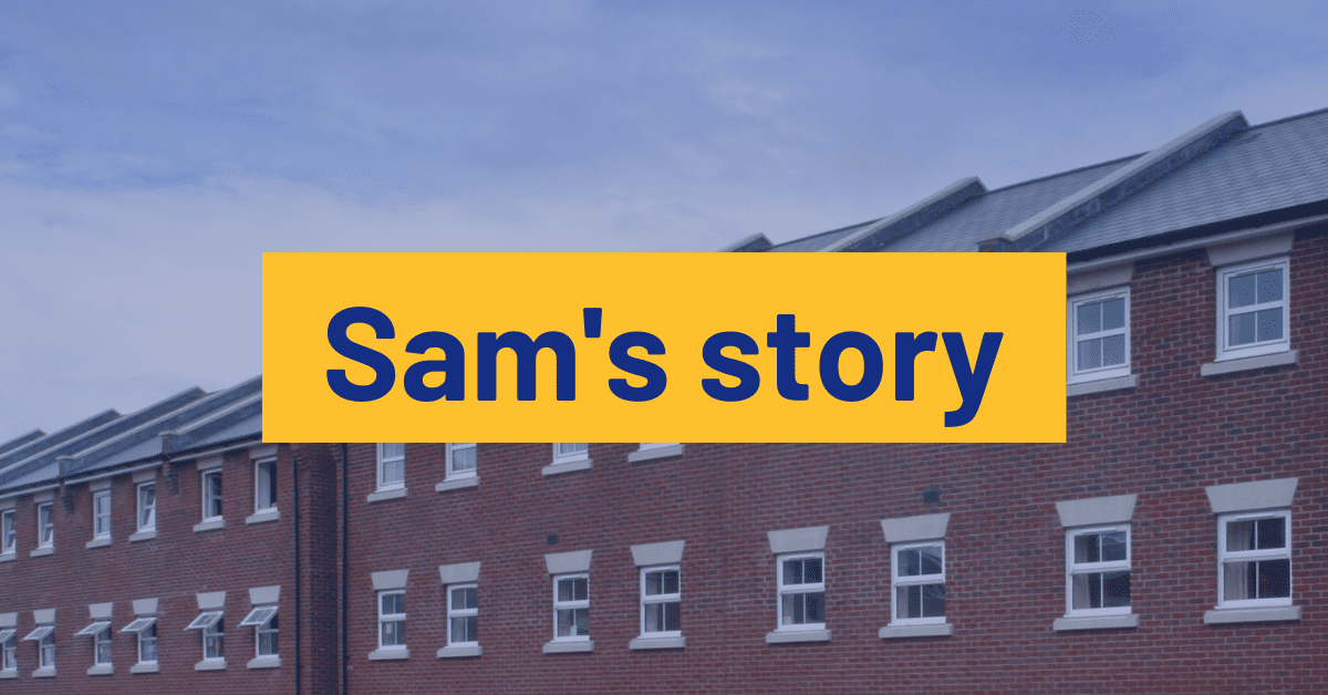 Sam's story - Housing Options Scotland